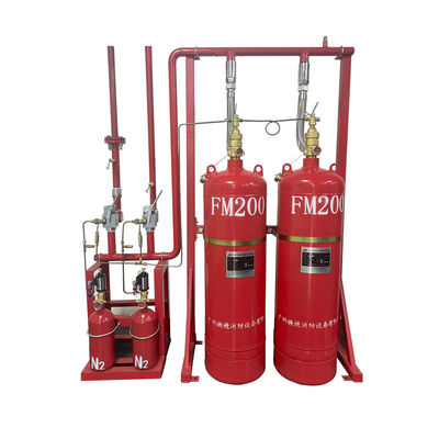 FM200 Gas Suppression System 1.0 Barg Min Design Pressure 9.0% Max ...