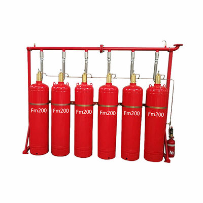 Gas Based Total Flooding Clean Agent Fire Suppression System FM200 ...