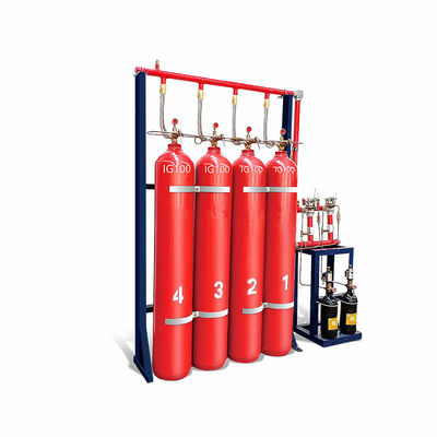 100% Pressurized Nitrogen IG100 Inert Gas Fire Extinguishing System ...