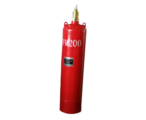 Total Flooding Clean Agent Hfc227ea Gas Fire Suppression System 1.0 Kg/m3