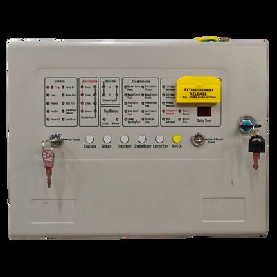 Complete Automatic Fire Alarm System Smoke Heat Detection Control Panel ...