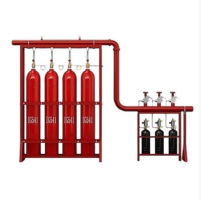 Automatic IG541 Inert Gas Fire System Network with Galvanized Steel ...