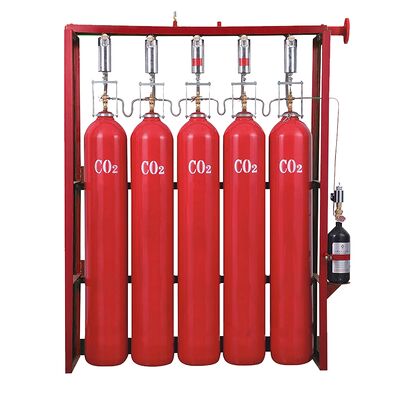 Intelligent CO2 Fire Suppression System with Three Start Modes