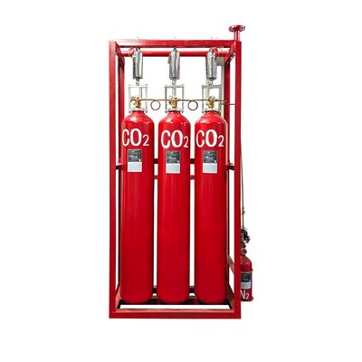 Intelligent CO2 Fire Suppression System with Three Start Modes