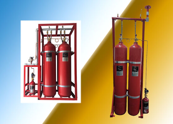 Inert Gas IG100 Fire Suppression System Cylinder Volume 80L 90L ...