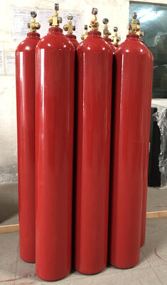 IG100 Intert Gas Fire Suppression System With 80L 90L Capacity And Pipe Network Type