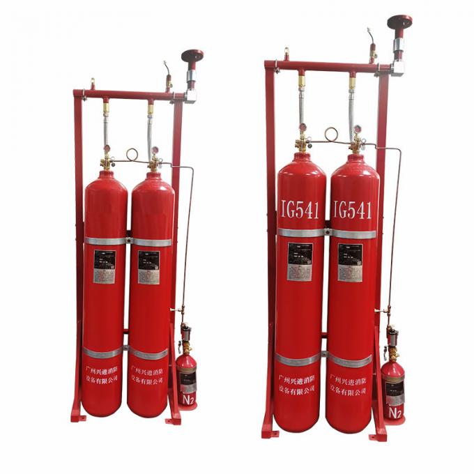 High Reliability Inert Gas Fire Suppression System For Safety